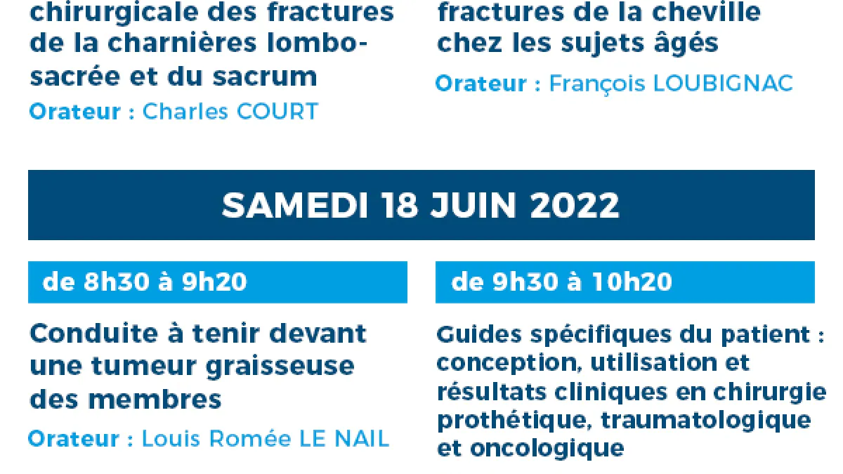 sofcot LIVE Planing annuel | SOFCOT